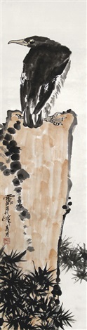鷹 by Pan Tianshou on artnet