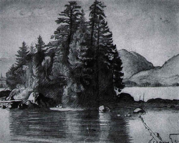 Entrance to Howe Sound by Edward John Hughes on artnet