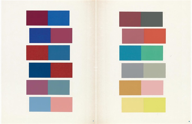 Interaction of Color. by Josef Albers on artnet