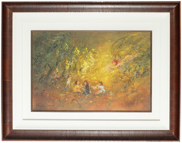 Europa Appearing at a Picnic Under the Wattle Tree by David Boyd on artnet