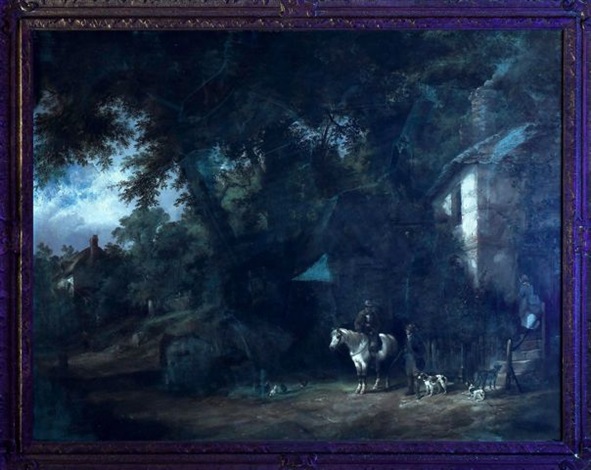 A Stop at the New Inn by William Shayer the Elder on artnet