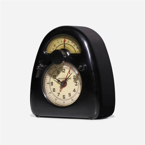 Measured Time clock and kitchen timer by Isamu Noguchi on artnet