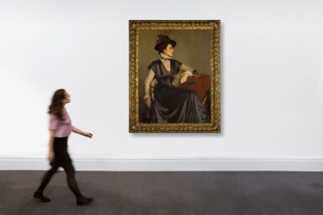 Miss Monica Boyd by George Spencer Watson on artnet