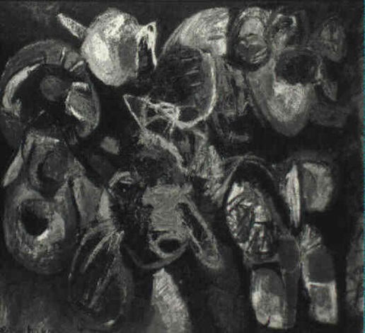 Abstract composition by Jerre Hakse on artnet