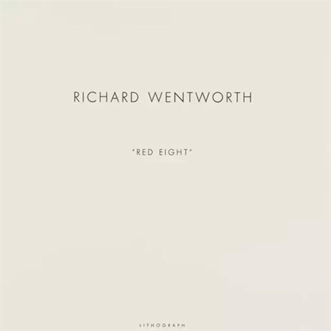 Red Eight, 1987 by Richard Wentworth on artnet