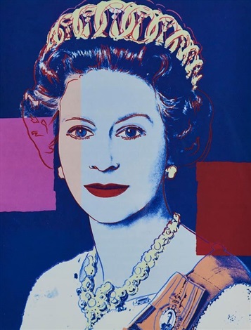 Queen Elizabeth II - Reigning Queens Series by Andy Warhol on artnet