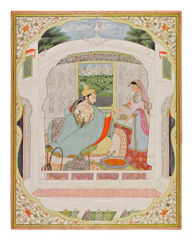 An illustration to a Baramasa series The month of Pausa, School of ...