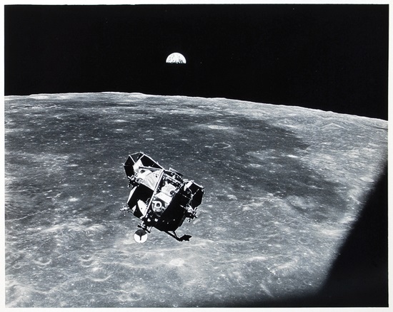 Apollo 11, the Lunar Module returning from the moon by NASA and Michael ...