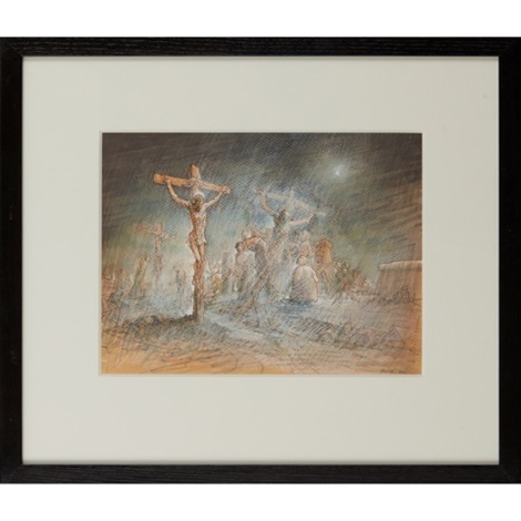 CRUCIFIXION - 2017 by Peter Howson on artnet