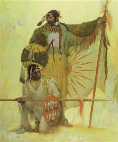 Mandan Gold by Kenneth Riley on artnet