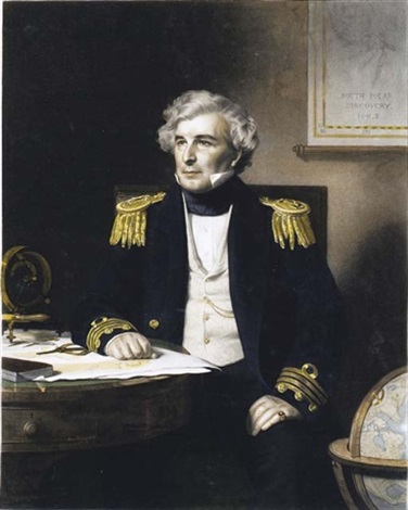 Rear Admiral Sir James Clark Ross by Alexander Scott by Stephen Pearce ...