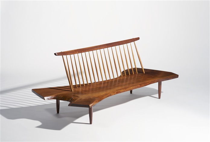 CONOID BENCH, 1965 by George Nakashima on artnet