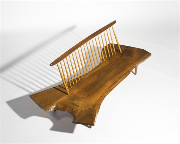 CONOID BENCH, 1965 by George Nakashima on artnet