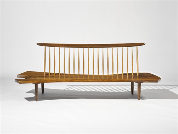 CONOID BENCH, 1965 by George Nakashima on artnet