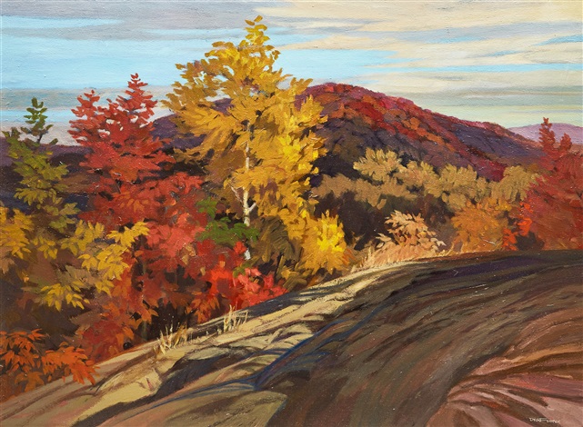 Fall Splendor by Richard (Dick) Ferrier on artnet