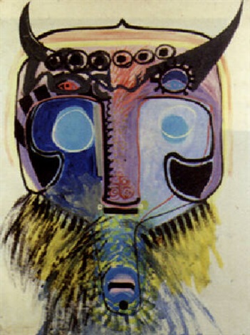 Pig-bull by David Oxtoby on artnet