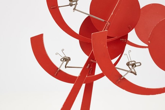 Untitled kinetic table sculpture by Jerome Kirk on artnet