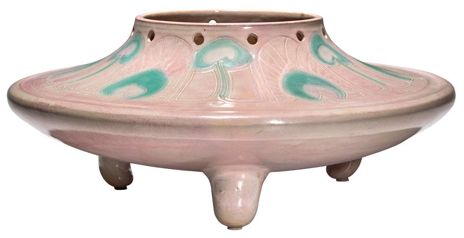 Mushroom lamp base by Frederick Alfred Rhead on artnet