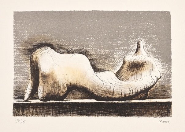 Reclining Figure C. 387 by Henry Moore on artnet