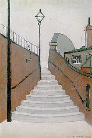 The old steps by L.S. Lowry on artnet