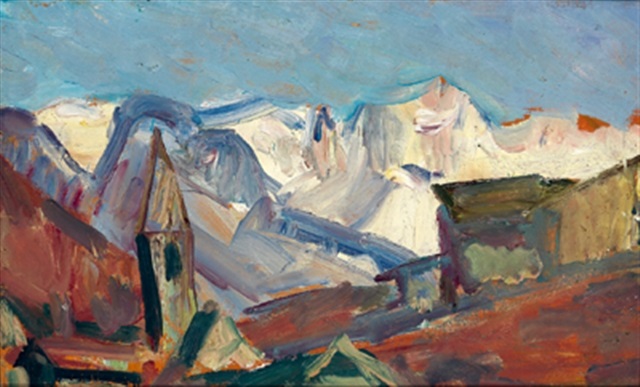 In den Dolomiten by Hans Josef Weber-Tyrol on artnet