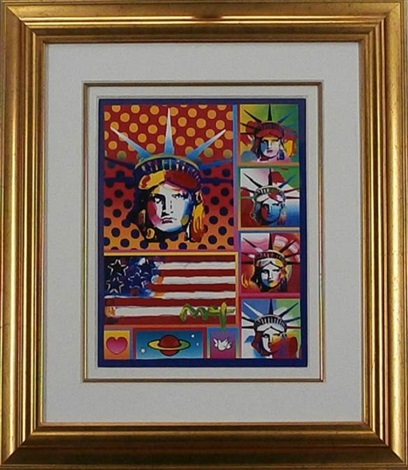 Liberty series five liberti by Peter Max on artnet