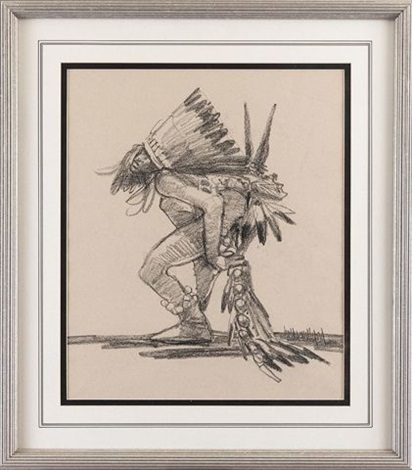 Two Charcoal drawings by Hollis Williford on artnet