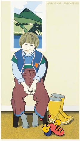 Michael at Home by Robin White on artnet