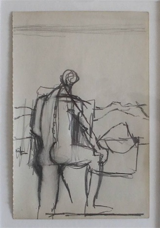Figure in a Landscape by Keith Vaughan on artnet