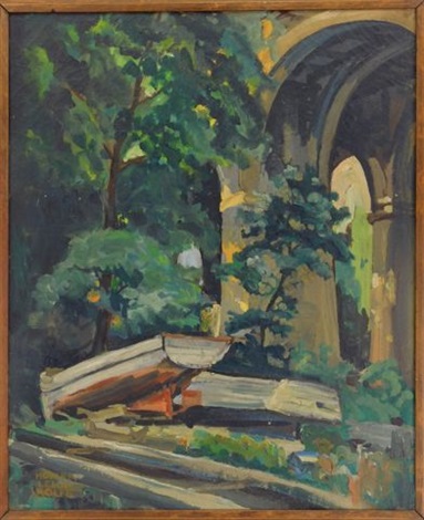 Detroit- Rocky River Bridge by Homer Leigh Rolfe on artnet