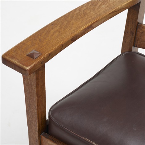 Armchair, model 933 by Charles P. Limbert Co on artnet