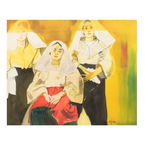Three Women by Benedicto Cabrera on artnet
