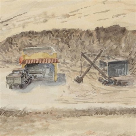 The New Gas Station by John Langley Howard on artnet
