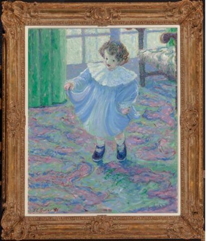 Lilly Butler Artists Daughter, Step-Granddaughter of Claude Monet, 1896 ...
