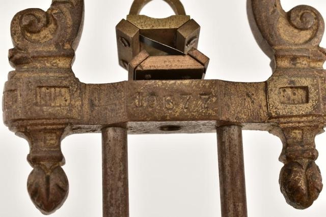 A Large French Swinging Arm Mystery Clock, Rose Des Bois by Auguste ...