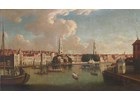 View of the Thames, London with the Savoy Palace, Savoy Church ...