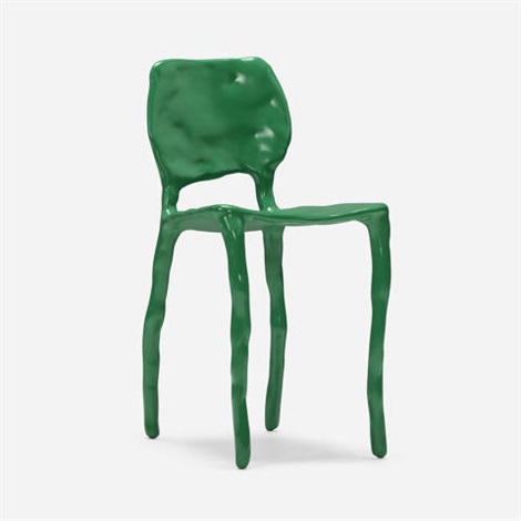 Clay chair from the Collection of Jim Carrey by Maarten Baas on artnet