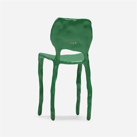 Clay chair from the Collection of Jim Carrey by Maarten Baas on artnet