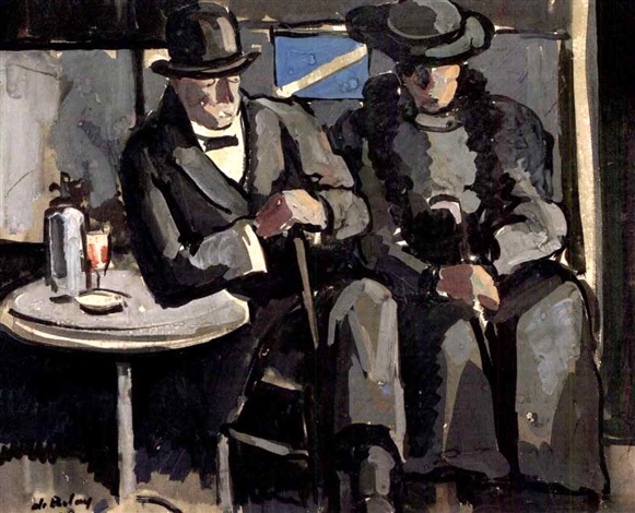 Terrasse de café by Pierre de Belay on artnet