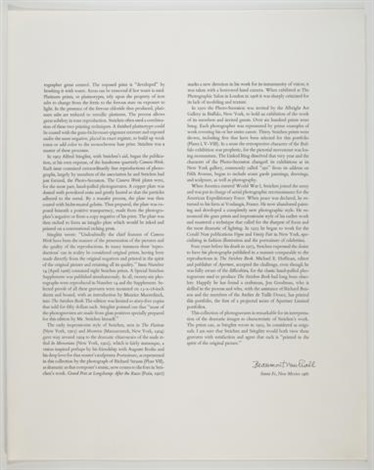 The Early Years Portfolio 1900 - 1927 by Edward Steichen on artnet