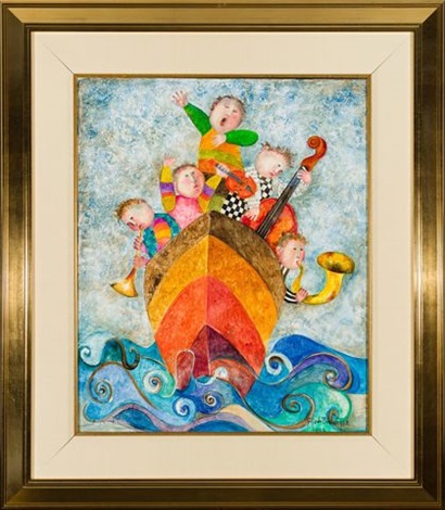 Musique a Bord Paris by Graciela Rodo Boulanger on artnet