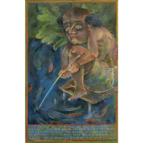 Untitled Ramkrishna Series by Paritosh Sen on artnet