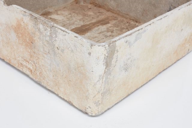 Group of five shallow square planters, 1960s by Willy Guhl on artnet