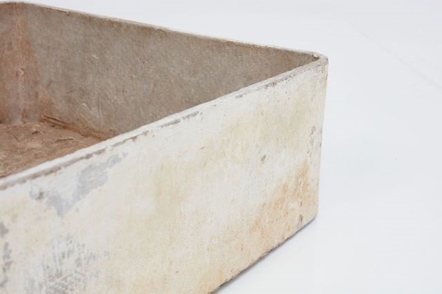 Group of five shallow square planters, 1960s by Willy Guhl on artnet