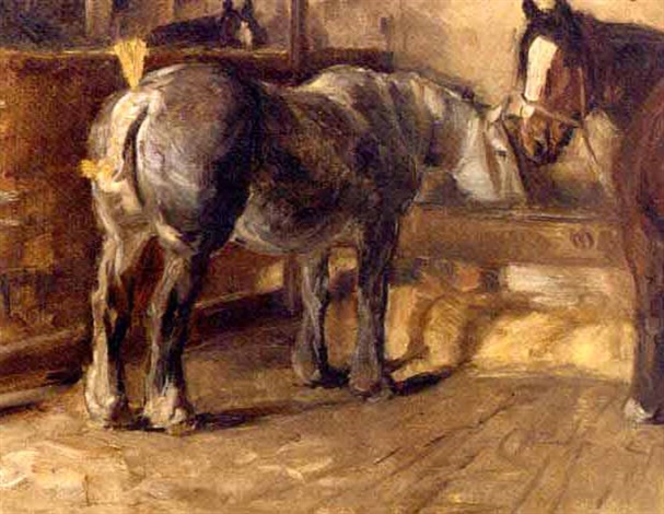 Horses resting in a stable by Lucy Elizabeth Kemp-Welch on artnet Horses resting in a stable by Lucy Elizabeth Kemp-Welch on artnet