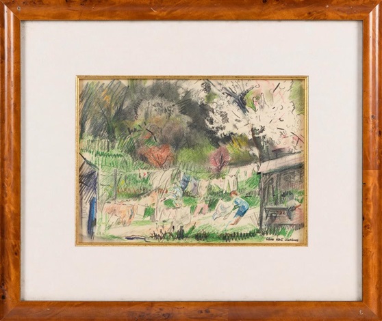 Laundry day. by Alice Kent Stoddard on artnet