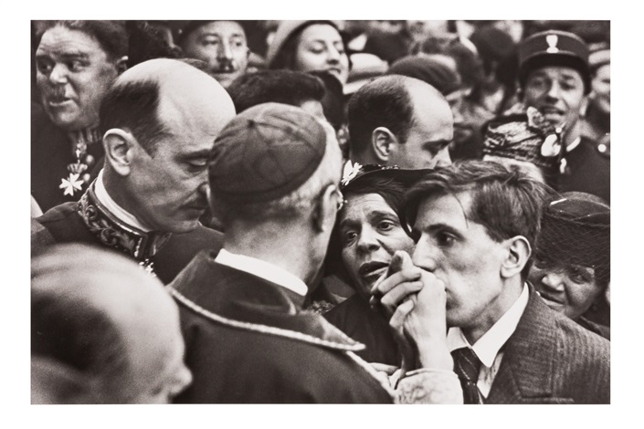 CATHOLIC CARDINAL PACELLI, MONTMARTRE, PARIS by Henri Cartier-Bresson ...