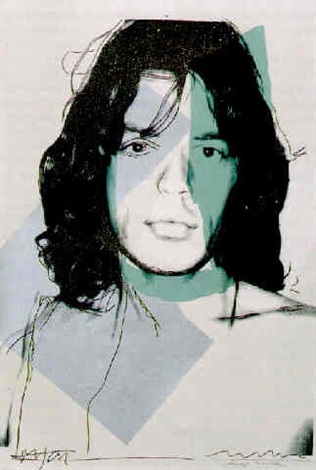 Mick Jagger by Andy Warhol on artnet