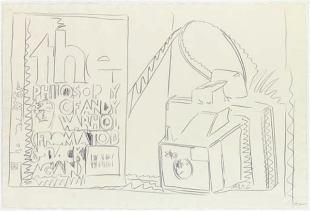 Still life with book and camera by Andy Warhol on artnet