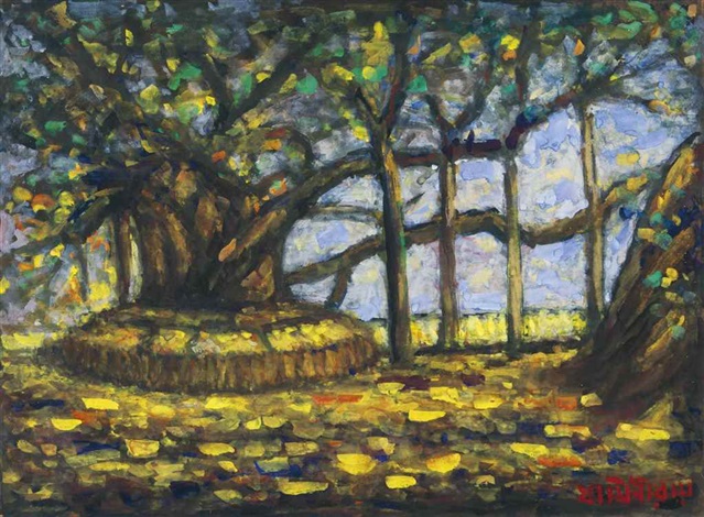 Untitled Banyan Tree by Jamini Roy on artnet